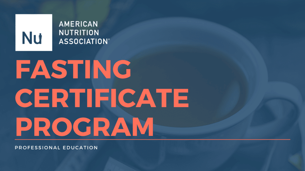 Enroll now in the Fasting Lifestyle Certificate Program in partnership ...